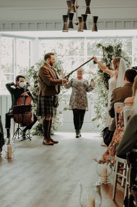 Symbolic Rituals - Weddings Aberdeen - The Celebrant Angel